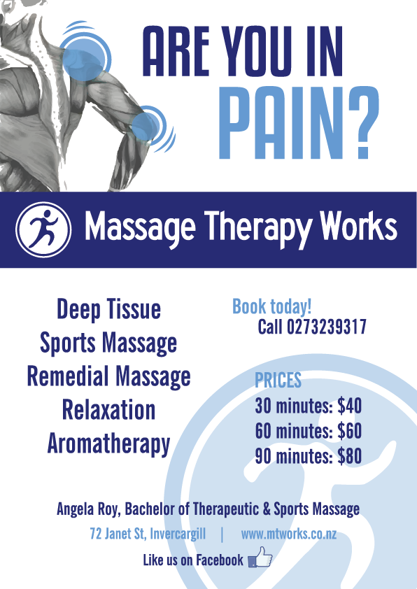 Bold, Professional, Massage Poster Design for a Company by gjones ...