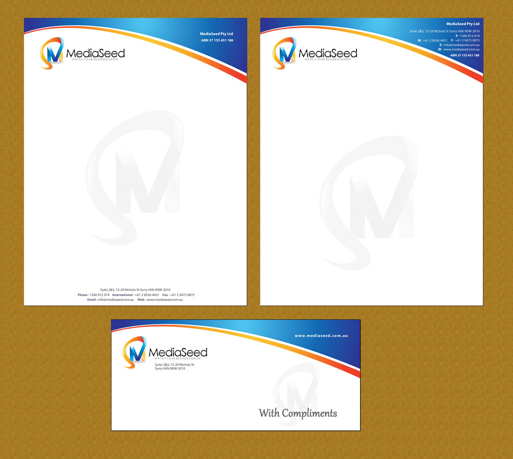 Professional, Elegant, Advertising Letterhead Design for a Company by ...