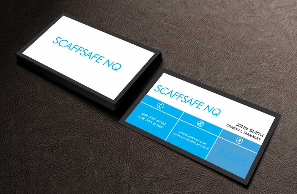 Safety Business Card Design for a Company by AwsomeD | Design #4038426