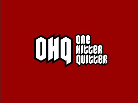 Logo Design for One Hitter Quitter by hit | Design #163980