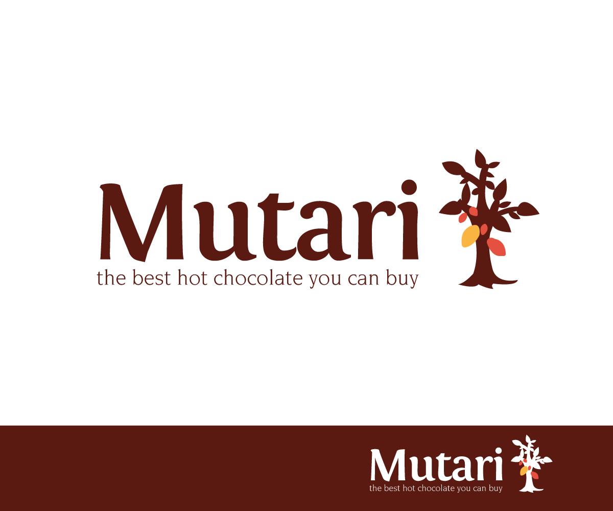 Elegant, Serious, Chocolate Company Logo Design for Mutari by Sergio ...