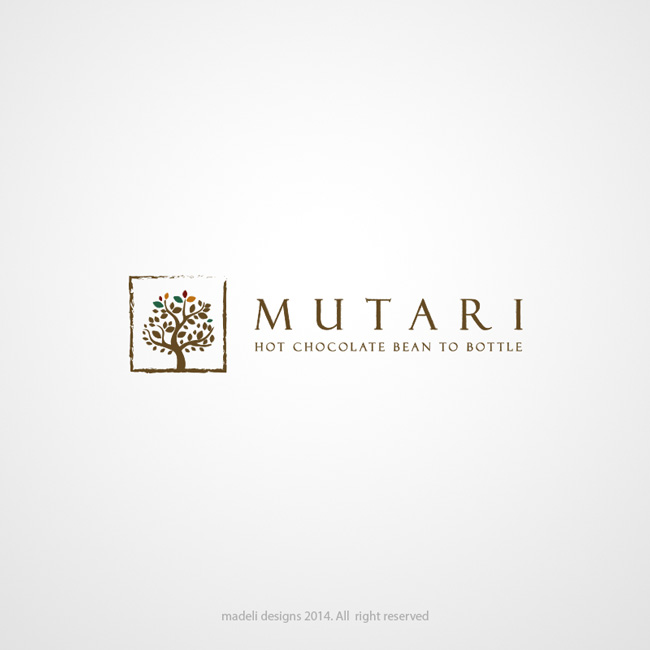Elegant, Serious, Chocolate Company Logo Design for Mutari by madeli ...