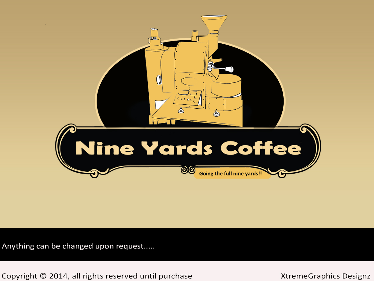 Business Logo Design for Nine Yards Coffee by Xtremegraphics Designz ...