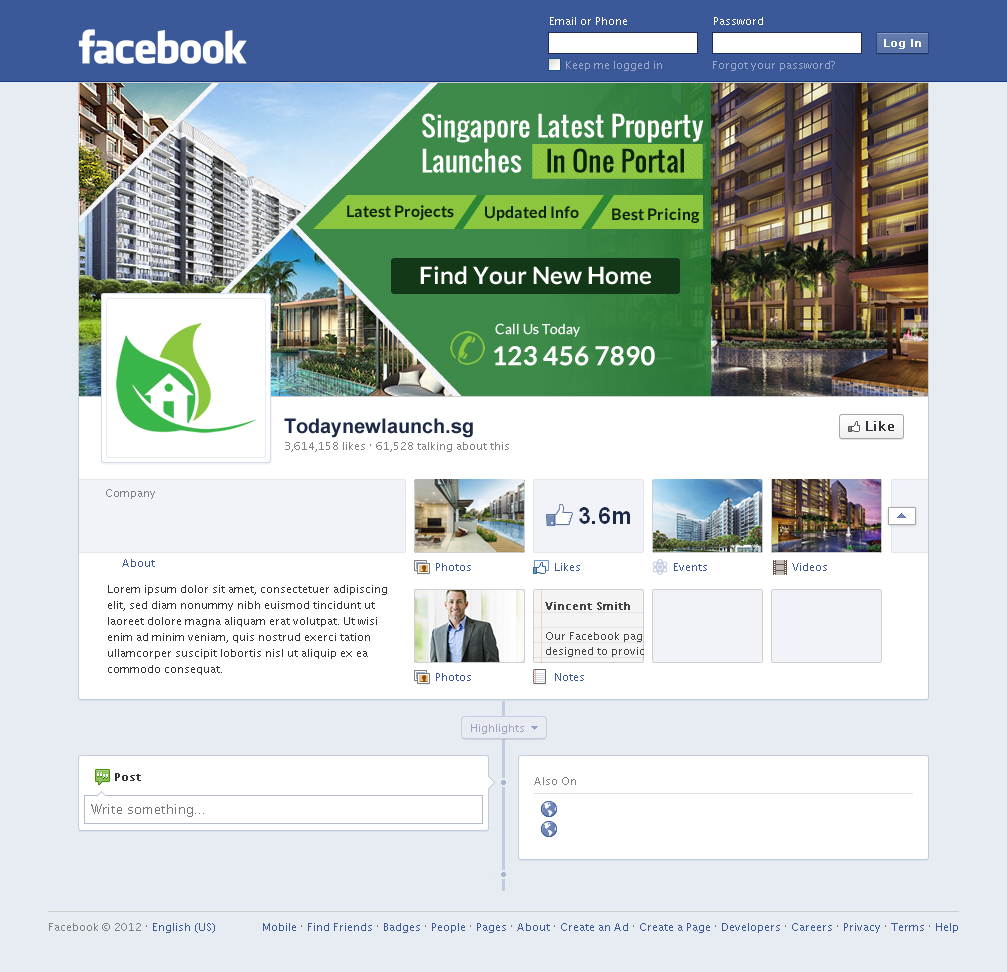 Elegant, Modern, Advertising Facebook Design for MBO NETWORK LLP by ...