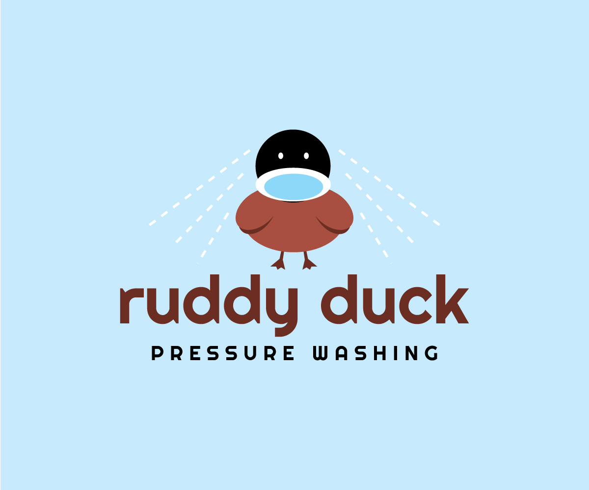 Business Logo Design for Ruddy Duck Pressure Washing by Dzains | Design ...