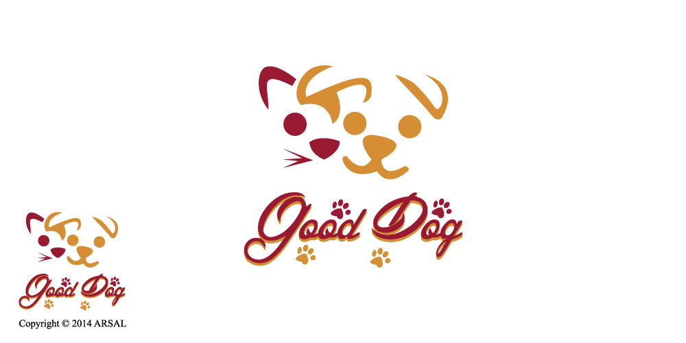 Modern, Colorful, Pet Logo Design for Good Dog by ARSLAN YASEEN ABBASI ...