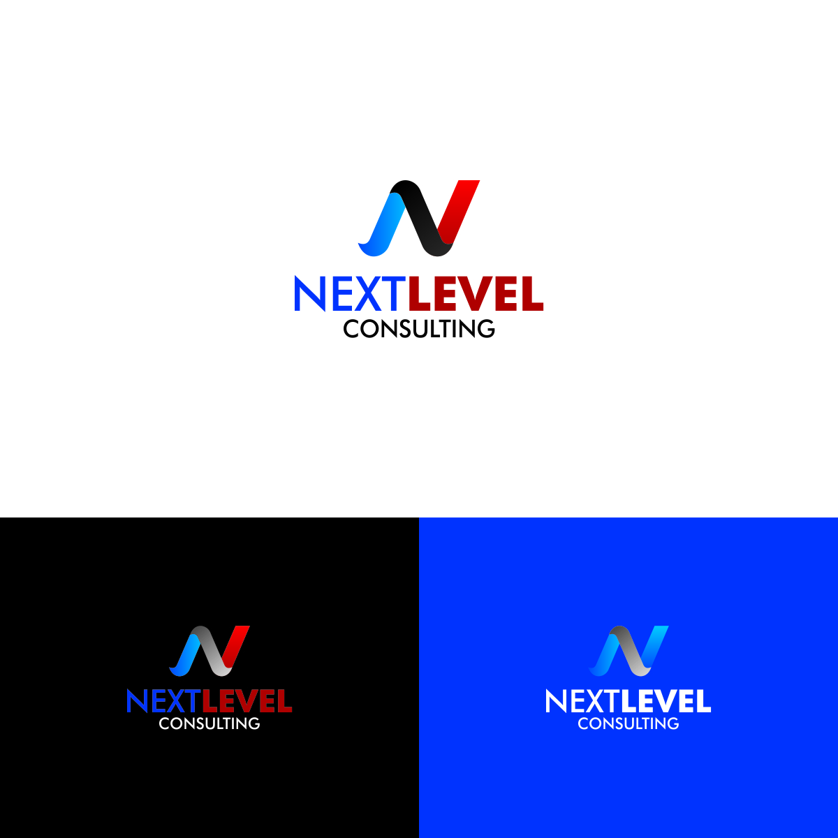 Modern, Elegant, Business Logo Design for NextLevel-Consulting, LLC by cb1318 | Design #4153280