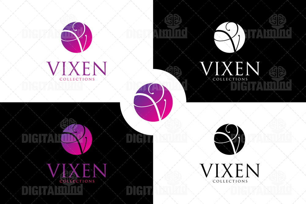 Feminine, Colorful, Store Logo Design for Vixen Collections by Digital ...
