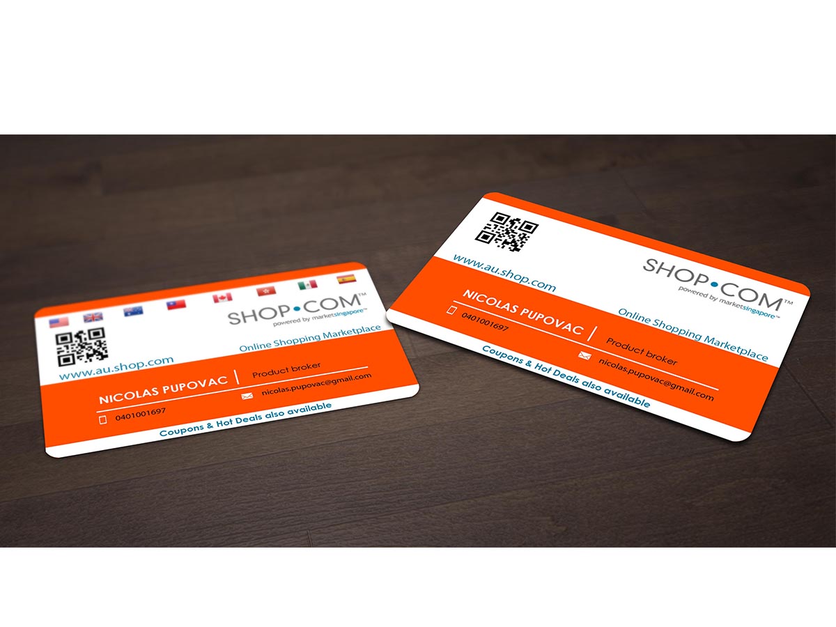 Internet Business Card Design for a Company by Pointless Pixels India ...