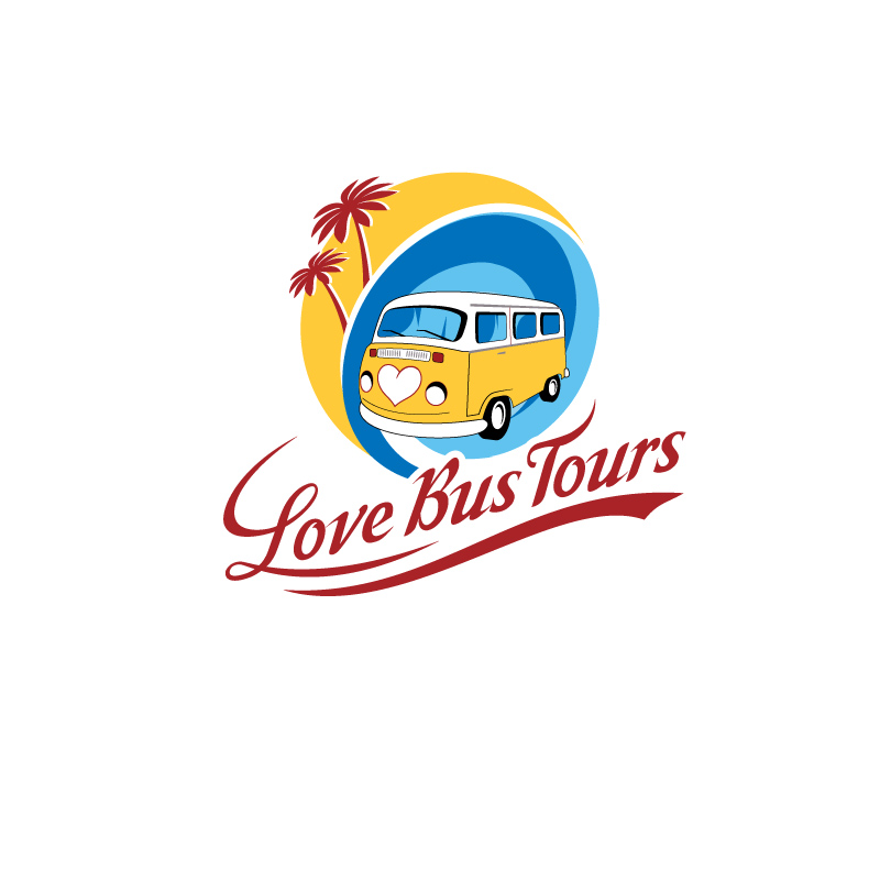 Wedding Logo Design for "Love Bus Tours" "LoveBusTours.com" "The ...