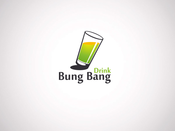 Bold, Modern, It Company Logo Design for Bung Bang Drink by Jaroslaw ...