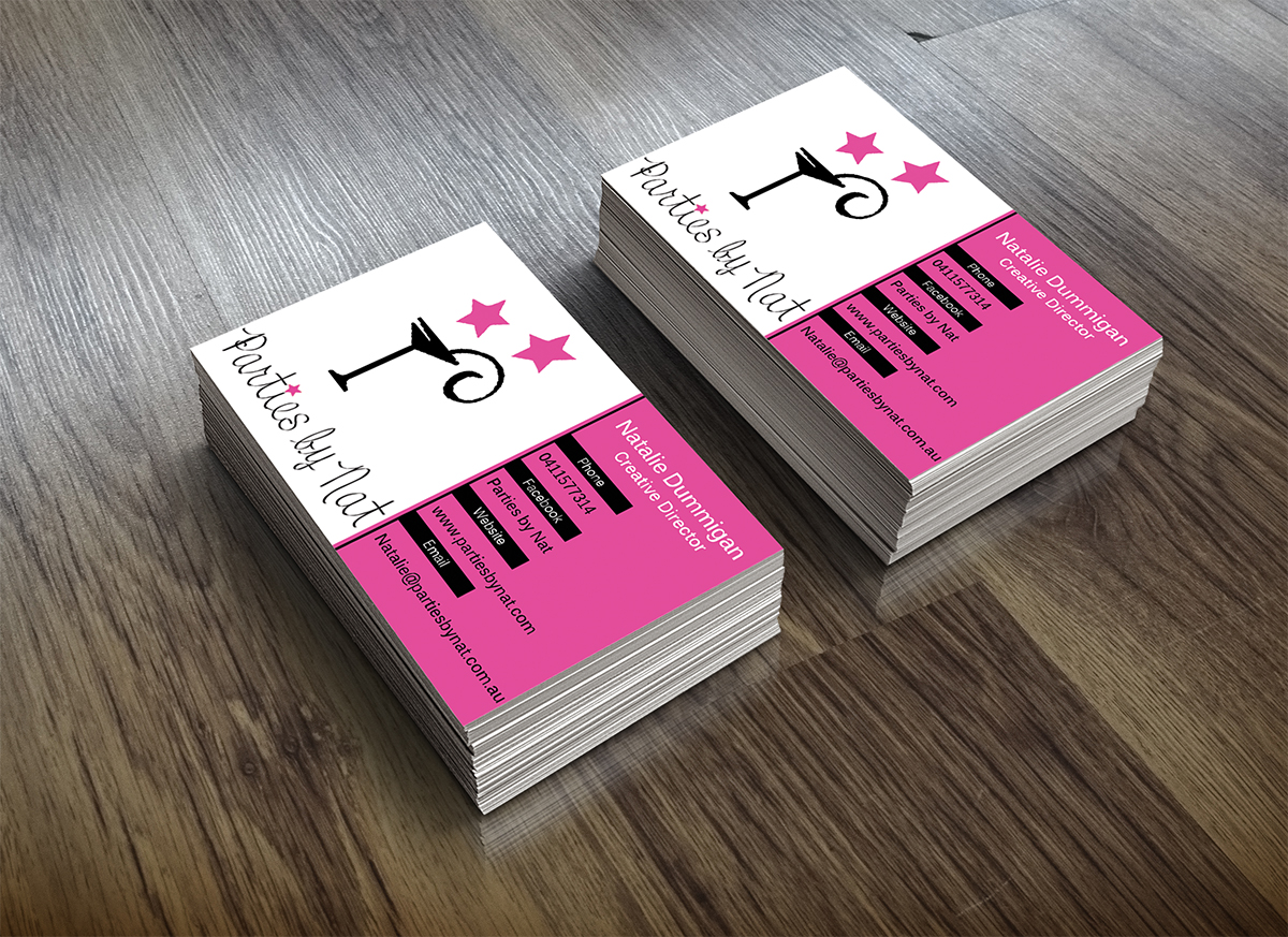 Party Planning Business Card Design For A Company By NLDesign Design 