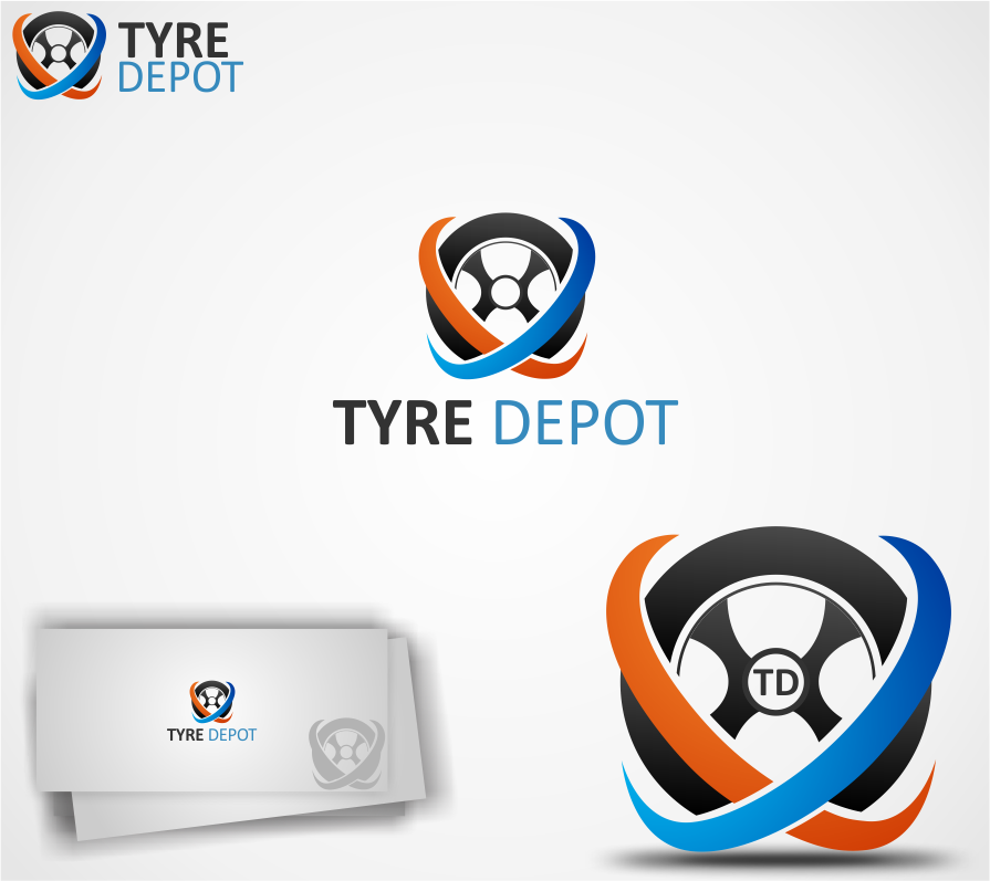 Elegant, Playful Logo Design for TYRE DEPOT by Naavyd | Design #1165970