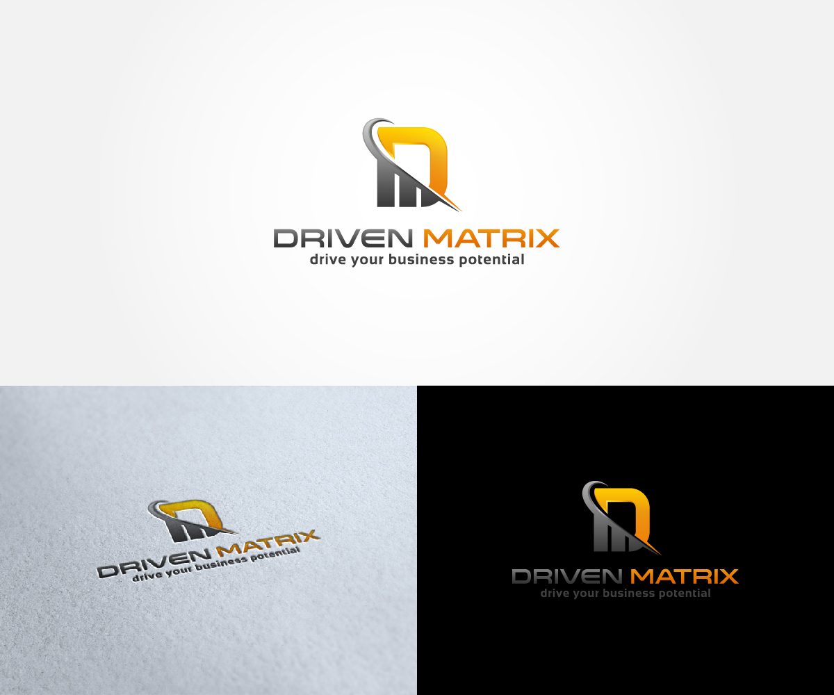 Bold, Serious, Marketing Logo Design for driven matrix, or DRIVEN ...