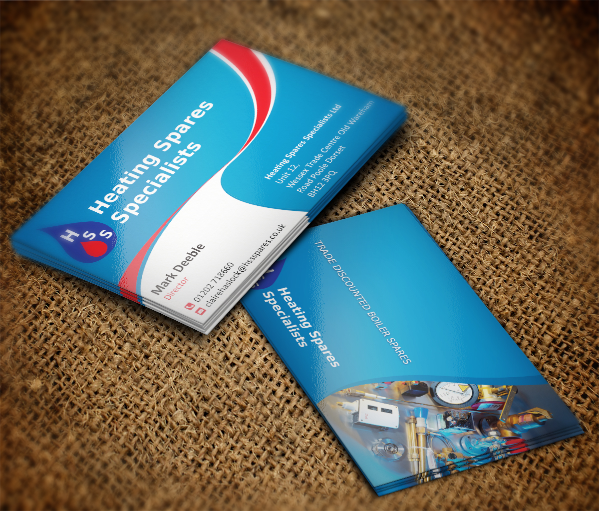 Industrial Business Card Design for a Company by MT | Design #4313734