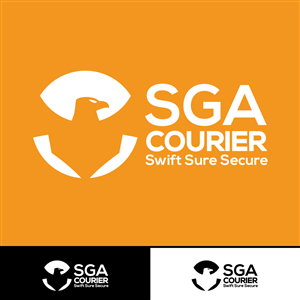 SGA Courier logo | 44 Logo Designs for SGA Courier / Slogan: Swift Sure ...