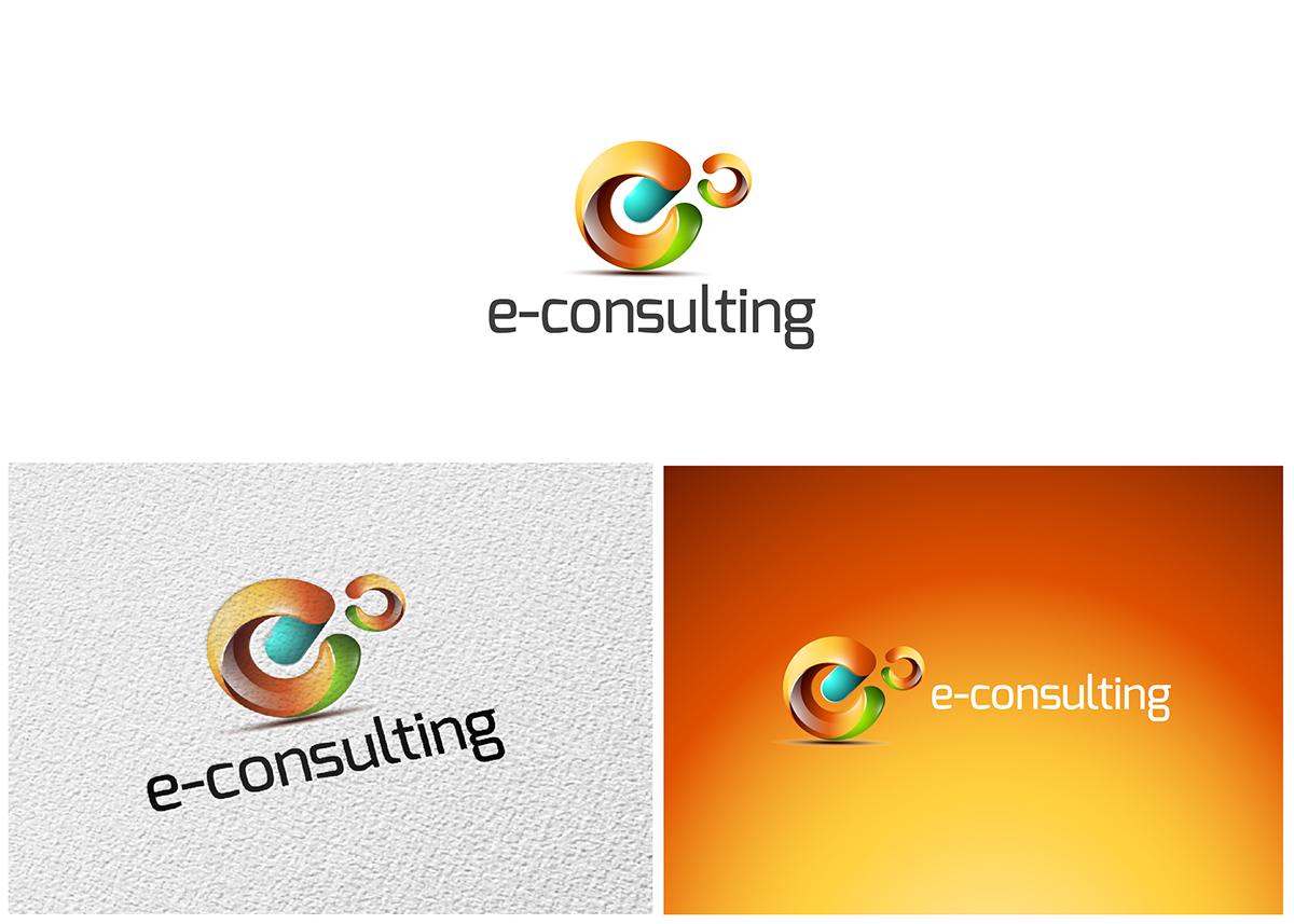 Communication Logo Design for e-consulting by sbelogd | Design #4227735