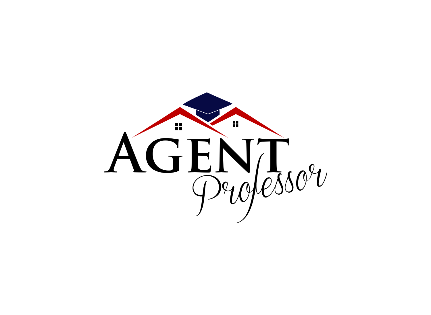 Modern, Professional, Real Estate Logo Design for Agent Professor by ...