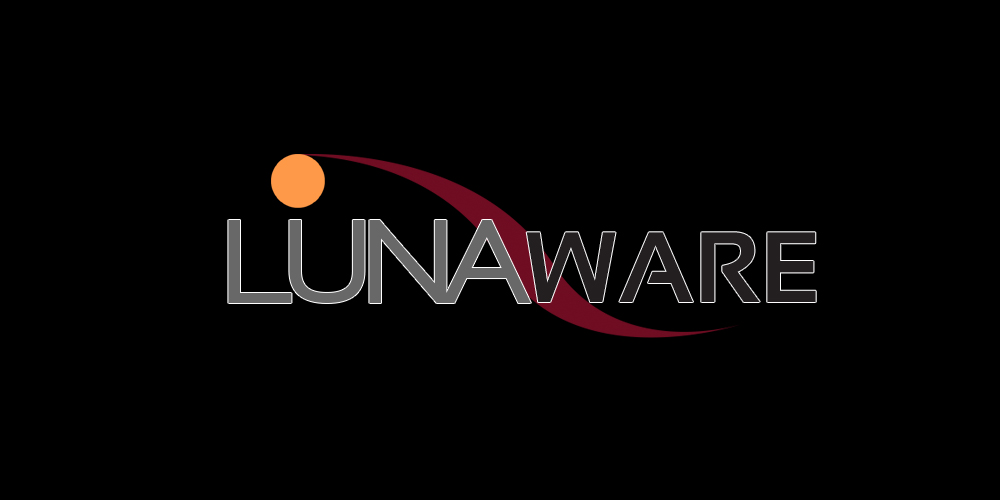 Modern, Bold, Software Logo Design for LunaWare by RhythmGraphics ...