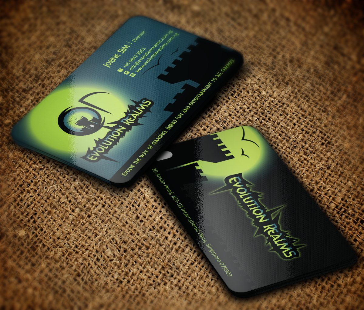 Entertainment Business Card Design for a Company by MT | Design #4387548