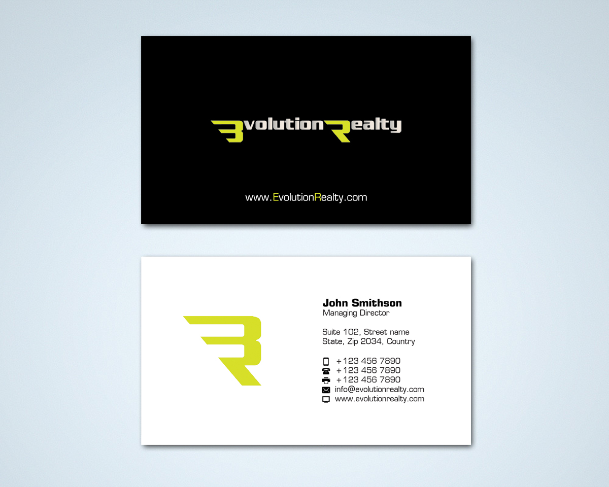 Entertainment Business Card Design for a Company by WebixBD | Design ...