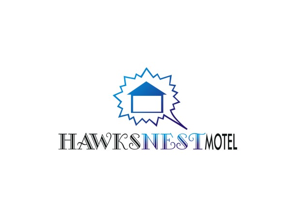 Modern, Colorful, Motel Logo Design for Hawks Nest Motel by rastf2day ...