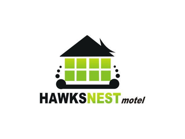 Modern, Colorful, Motel Logo Design for Hawks Nest Motel by rastf2day ...