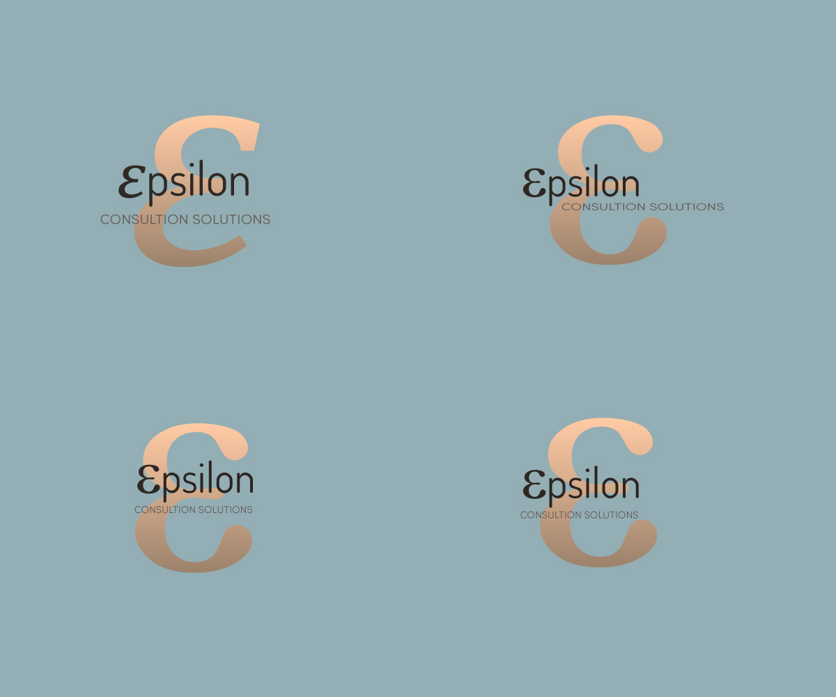 Business Logo Design for Epsilon Consulting Solutions by Skape | Design #4231978