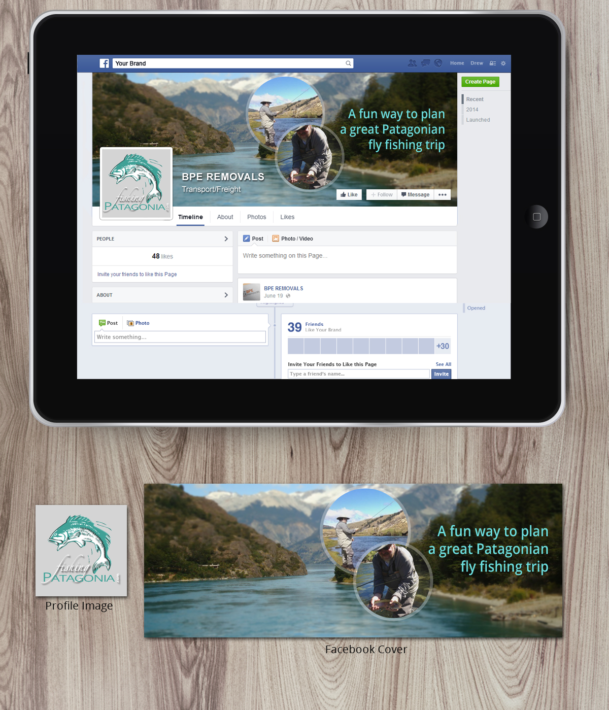 Entertainment Facebook Design for a Company by Nelsur | Design #4232092