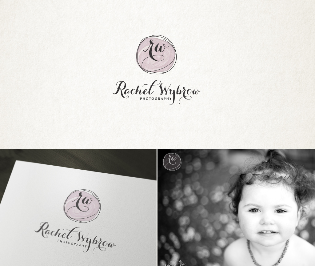 Modern, Upmarket, Portrait Photography Logo Design for Rachel Wybrow ...
