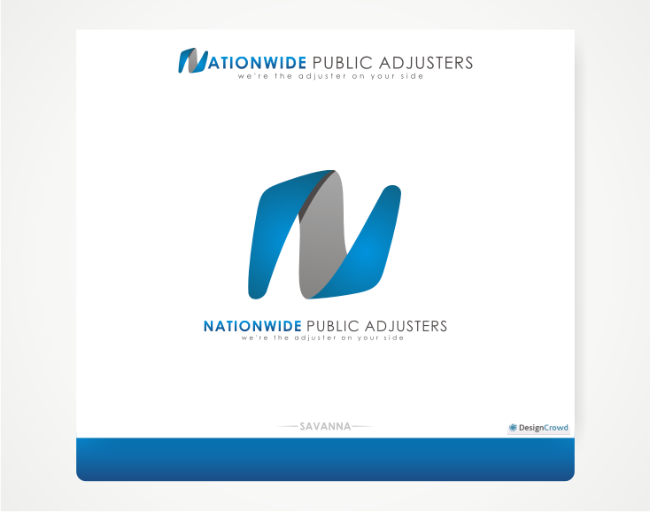 Elegant, Playful, Insurance Logo Design for Nationwide Public Adjusters ...