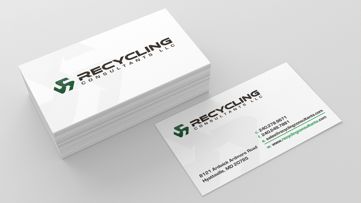 Recycling Business Card Design for a Company by INDIAN_Ashok | Design ...