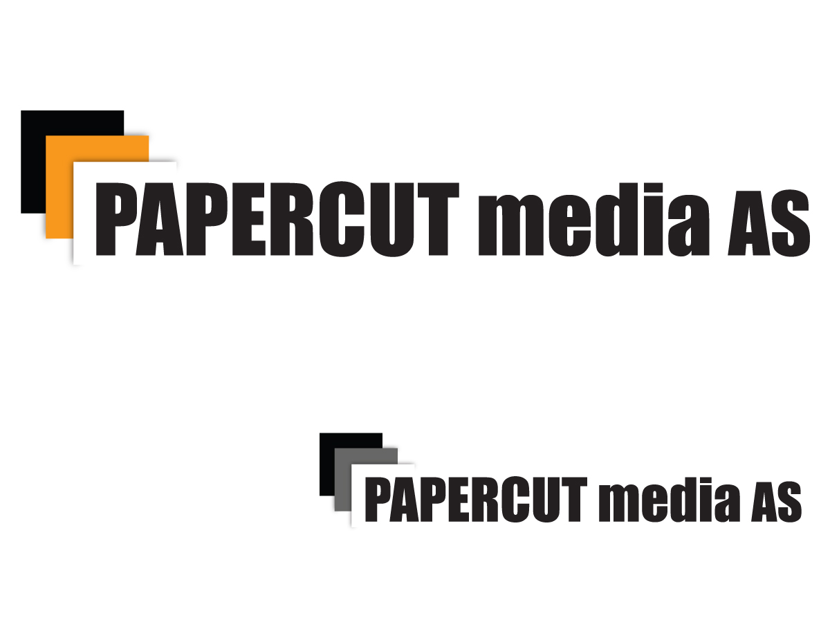 Professional, Playful, It Company Logo Design for Papercut Media AS by ...
