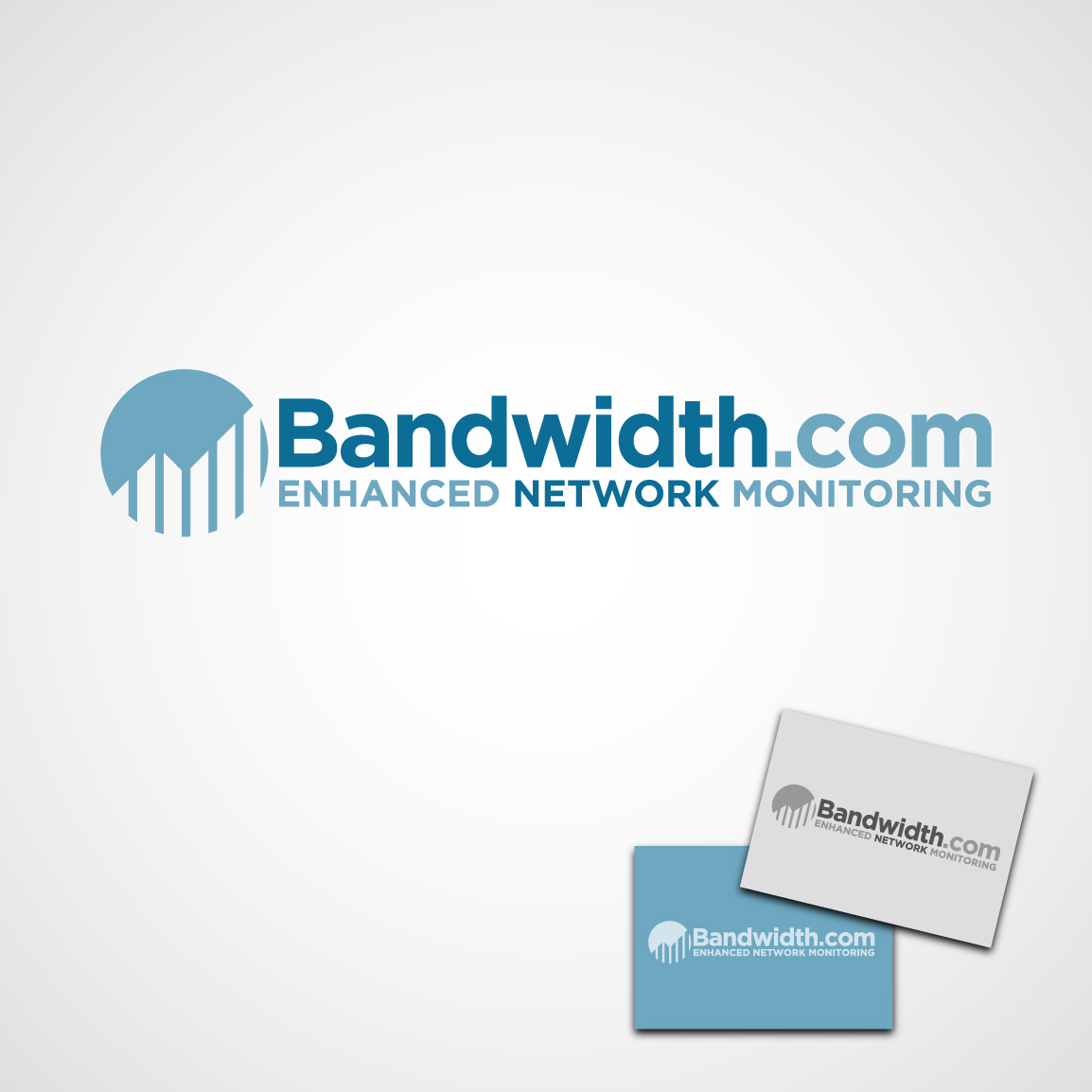 Business Logo Design for Bandwidth.com Enhanced Network Monitoring by ...