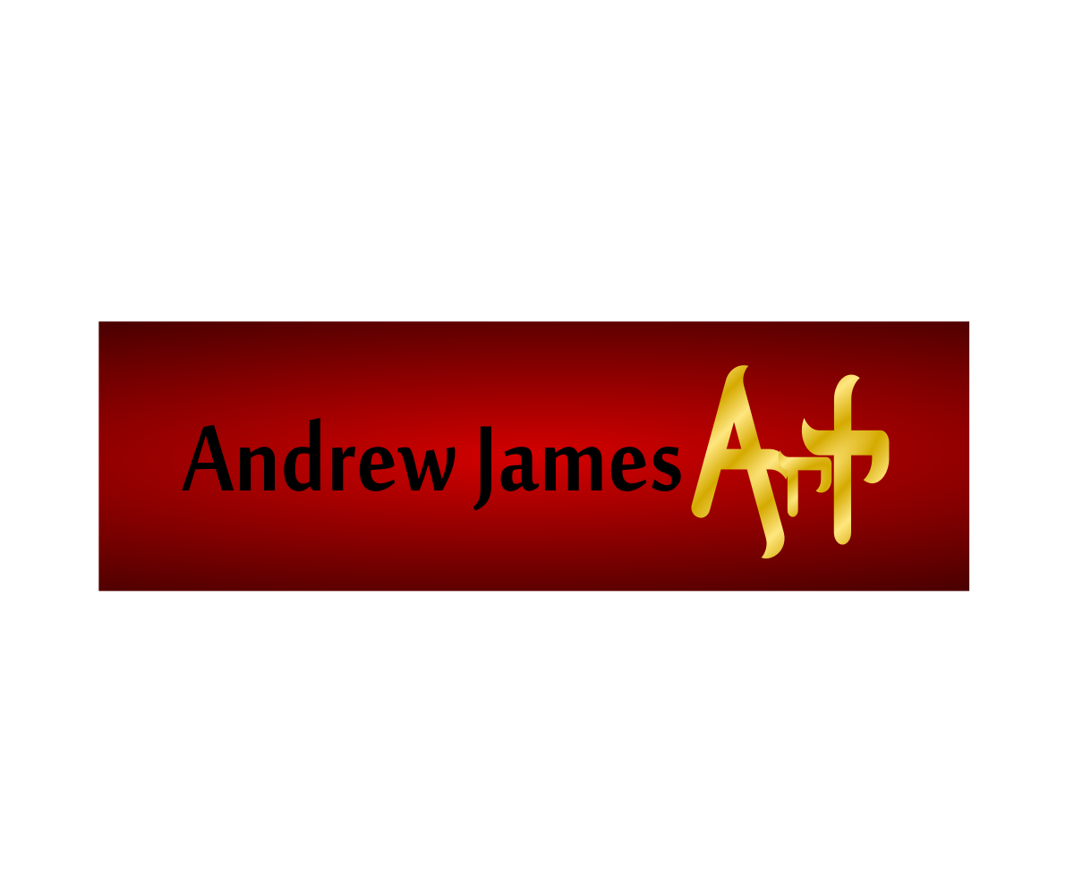 Serious, Professional, Shop Logo Design for Andrew James Art by Kei ...