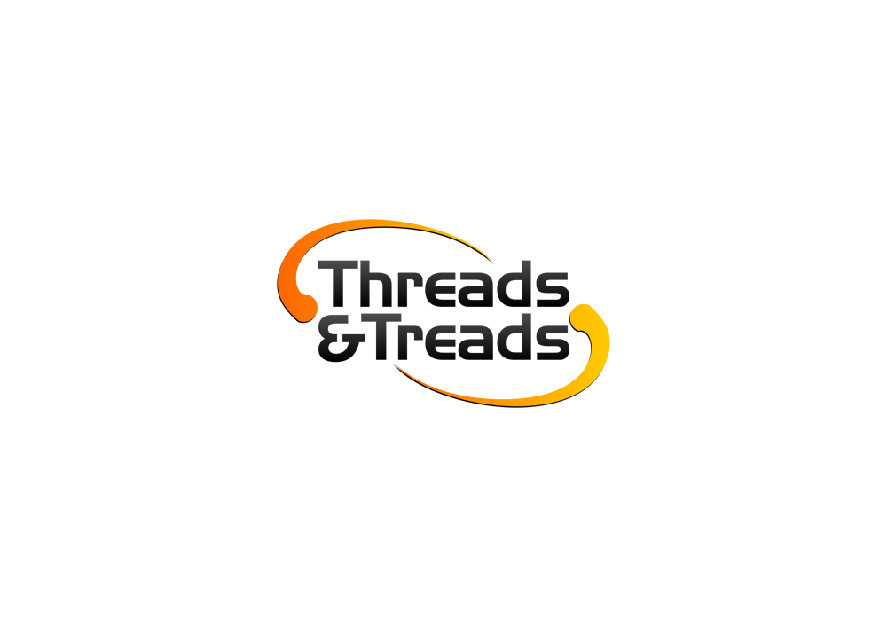 Bold, Playful, Online Logo Design for Threads & Treads by Ell Doe ...