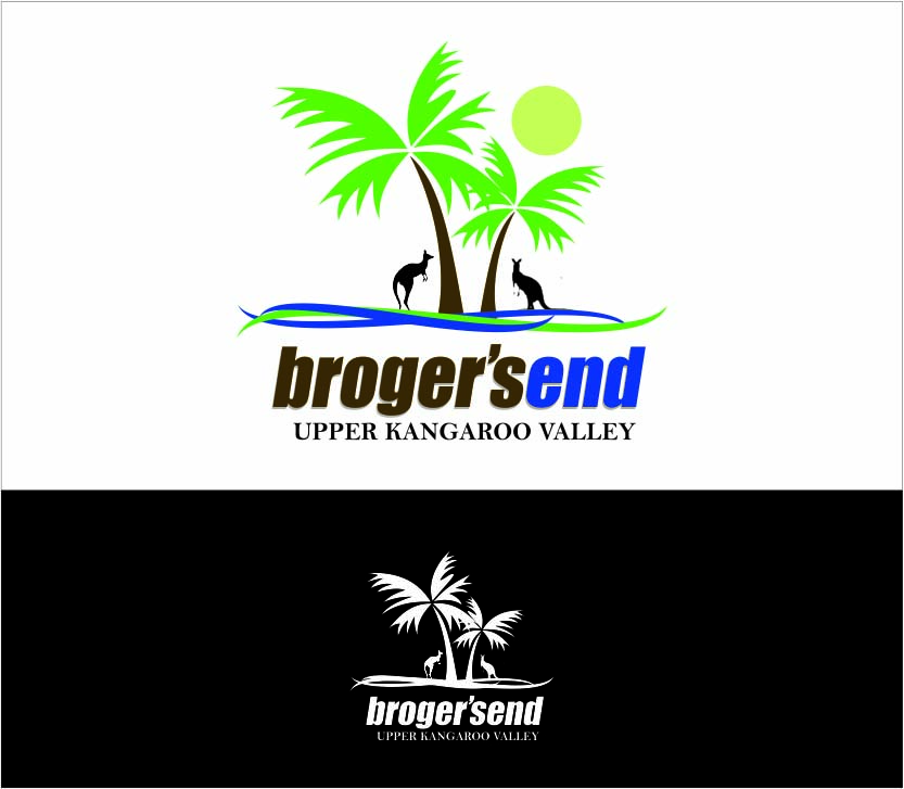 Modern, Bold, Accommodation Logo Design for Broger's End Upper Kangaroo ...