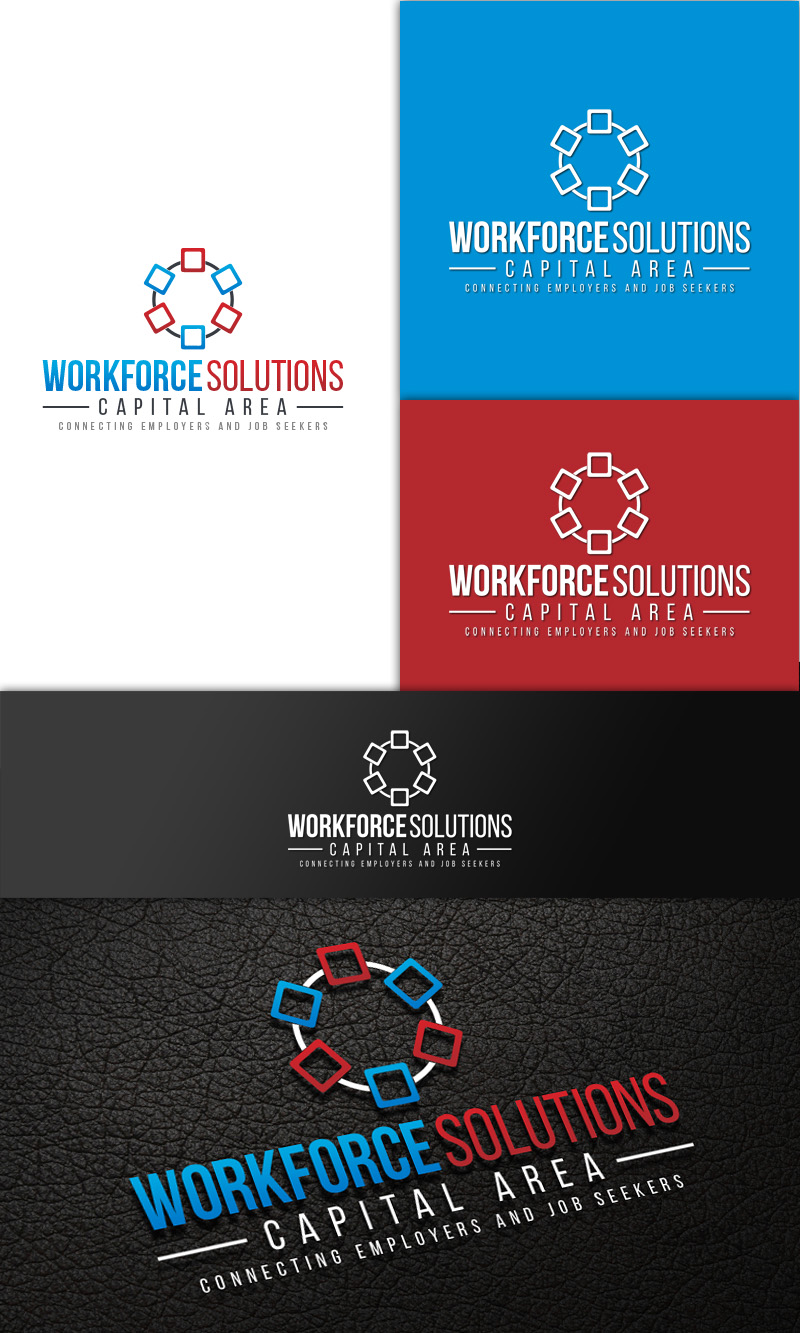 Non Profit Logo Design for Workforce Solutions Capital Area by logo_s ...