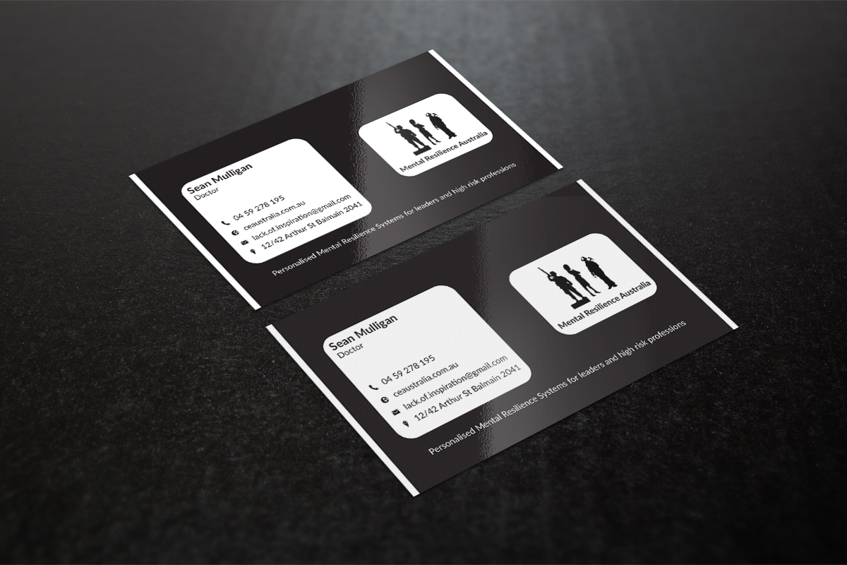 Serious, Modern, Leadership Business Card Design for a Company by ...