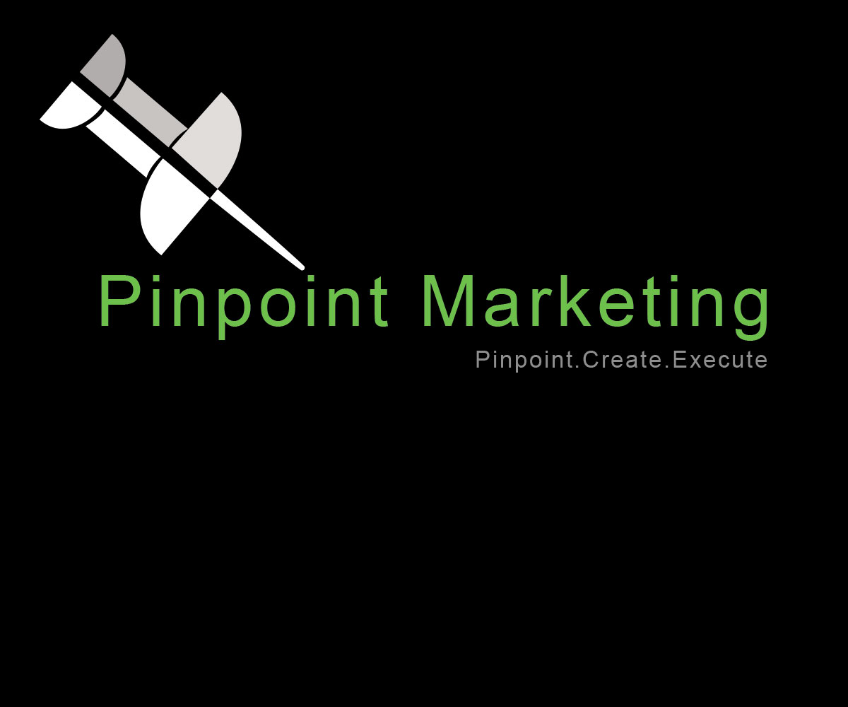 Bold, Modern, Advertising Logo Design for Pinpoint Marketing Pinpoint ...