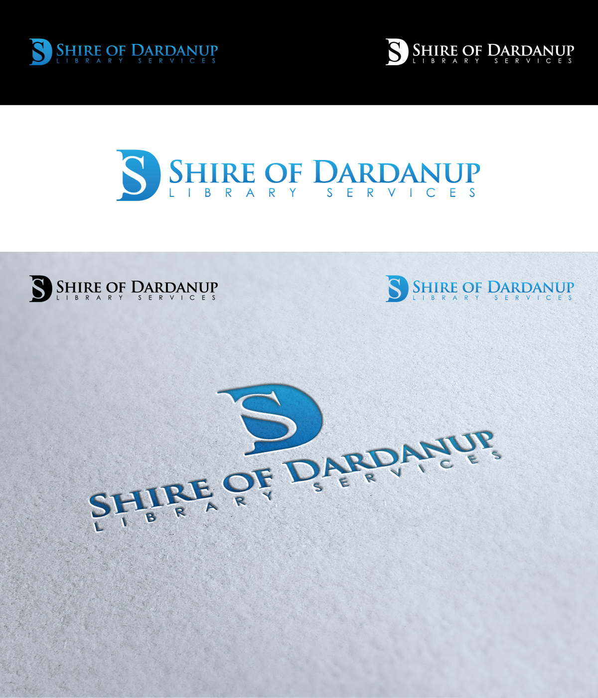 Elegant, Modern, Library Logo Design for Shire of Dardanup Library Services by sofyanhadi ...