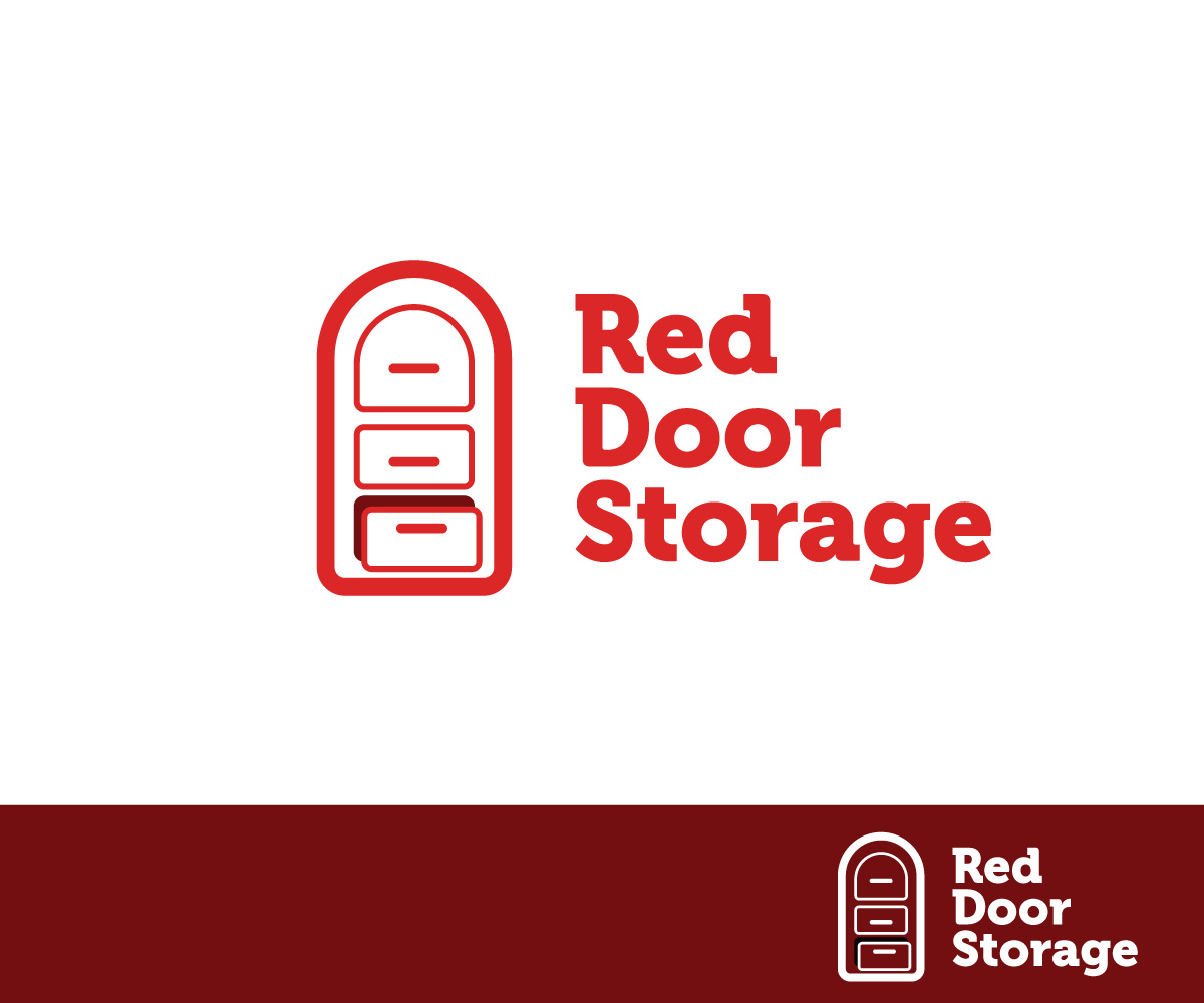 Professional, Bold, Store Logo Design for Red Door Storage by Sergio ...