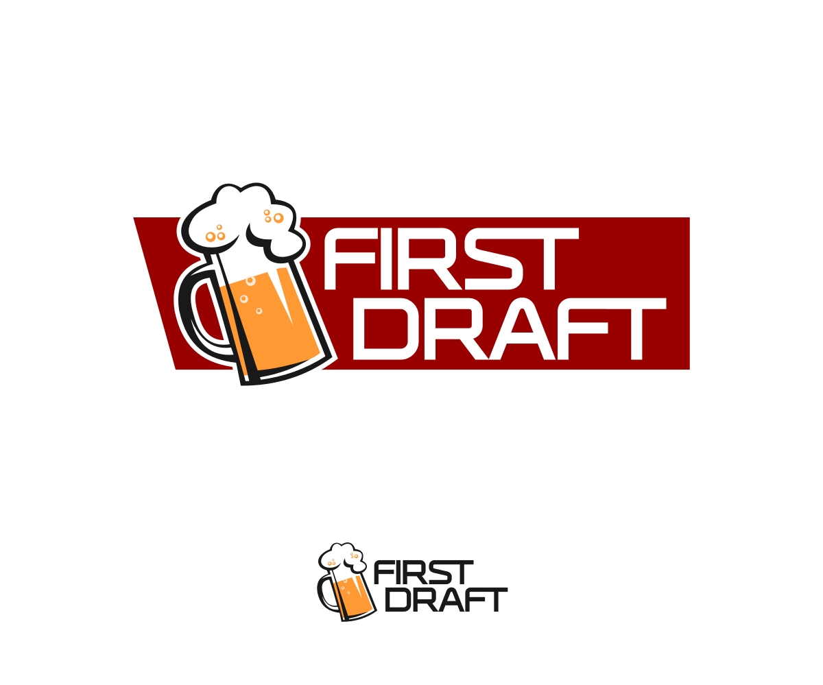 Graphic Design Logo Design for First Draft by M Sidik Pramono | Design ...