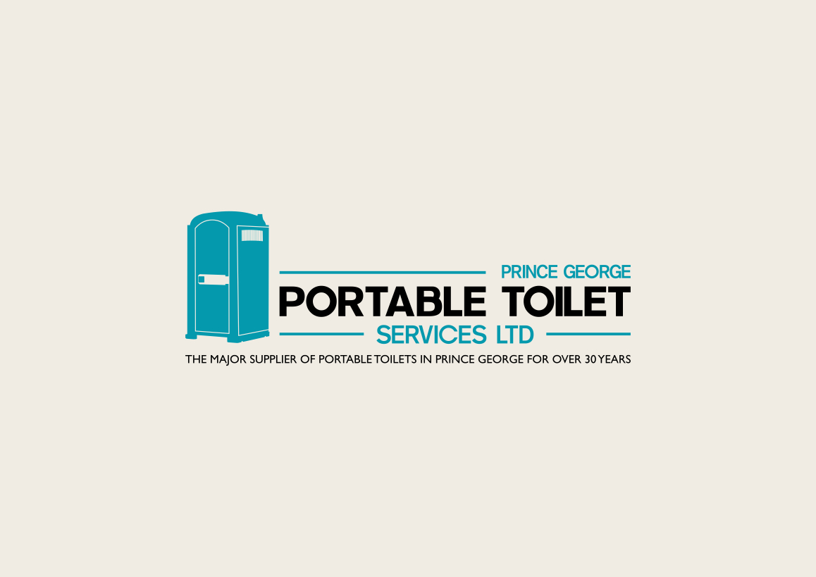 It Company Logo Design for Prince George Portable Toilet Services Ltd ...