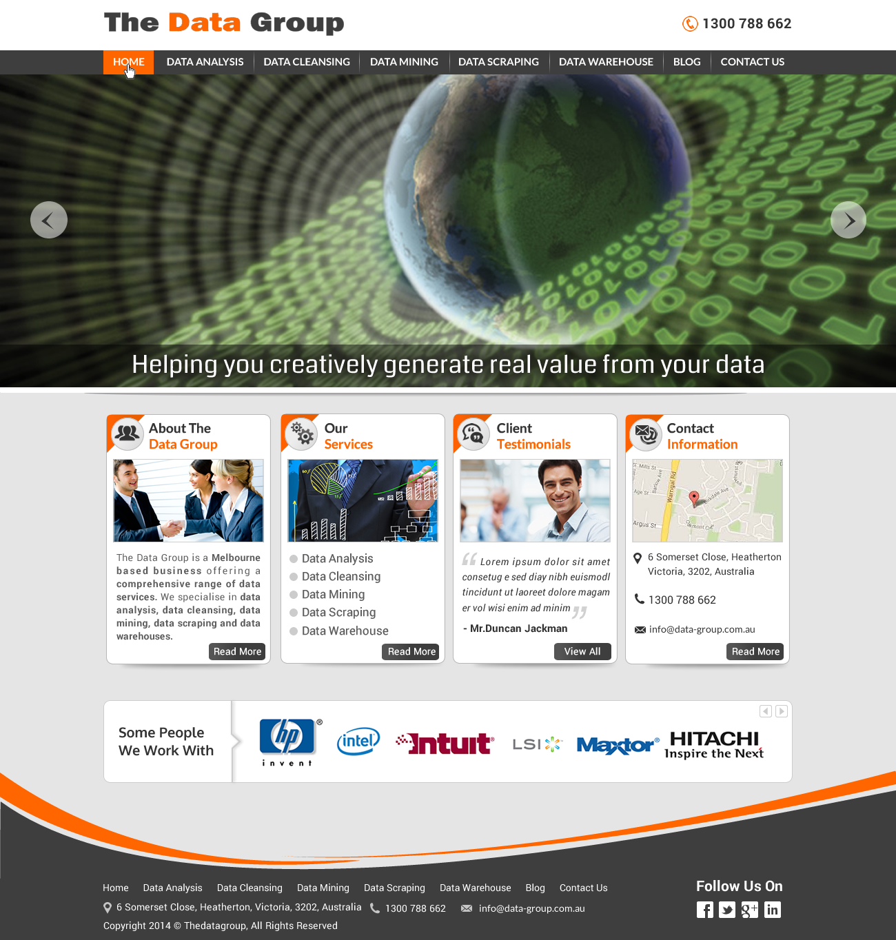 Modern, Professional, Business Wordpress Design for a Company by Sbss ...