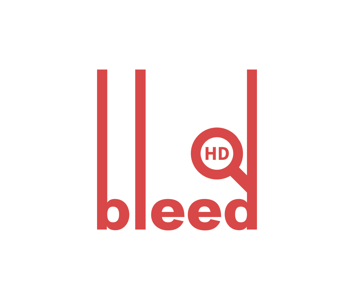 Online Logo Design for bleedHD by Christian Champagne | Design #4322767