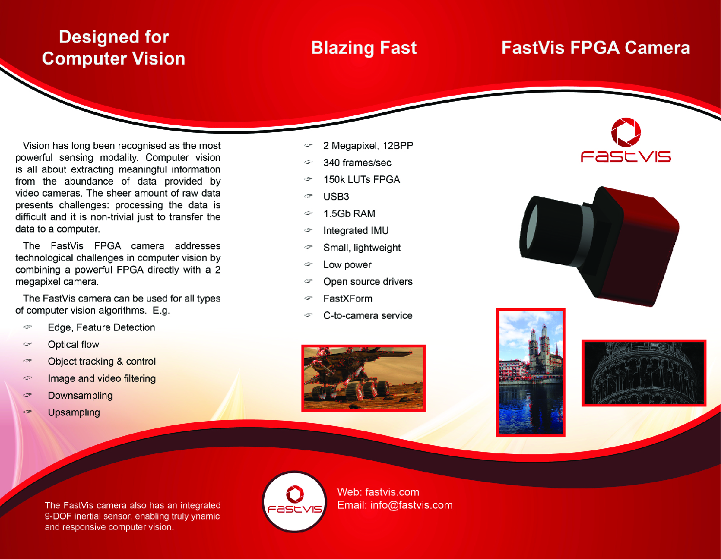 Modern, Upmarket, Camera Brochure Design for a Company by nagarjunreddy ...