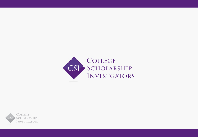 College Logo Design for CSI: College Scholorship Investgator by ABG ...