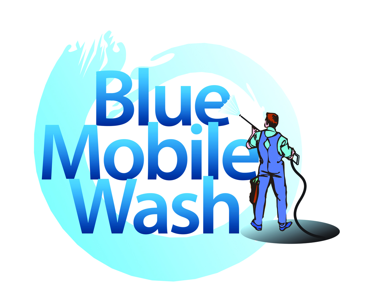 It Company Logo Design for Blue Mobile Wash by Hot Rod | Design #4328205
