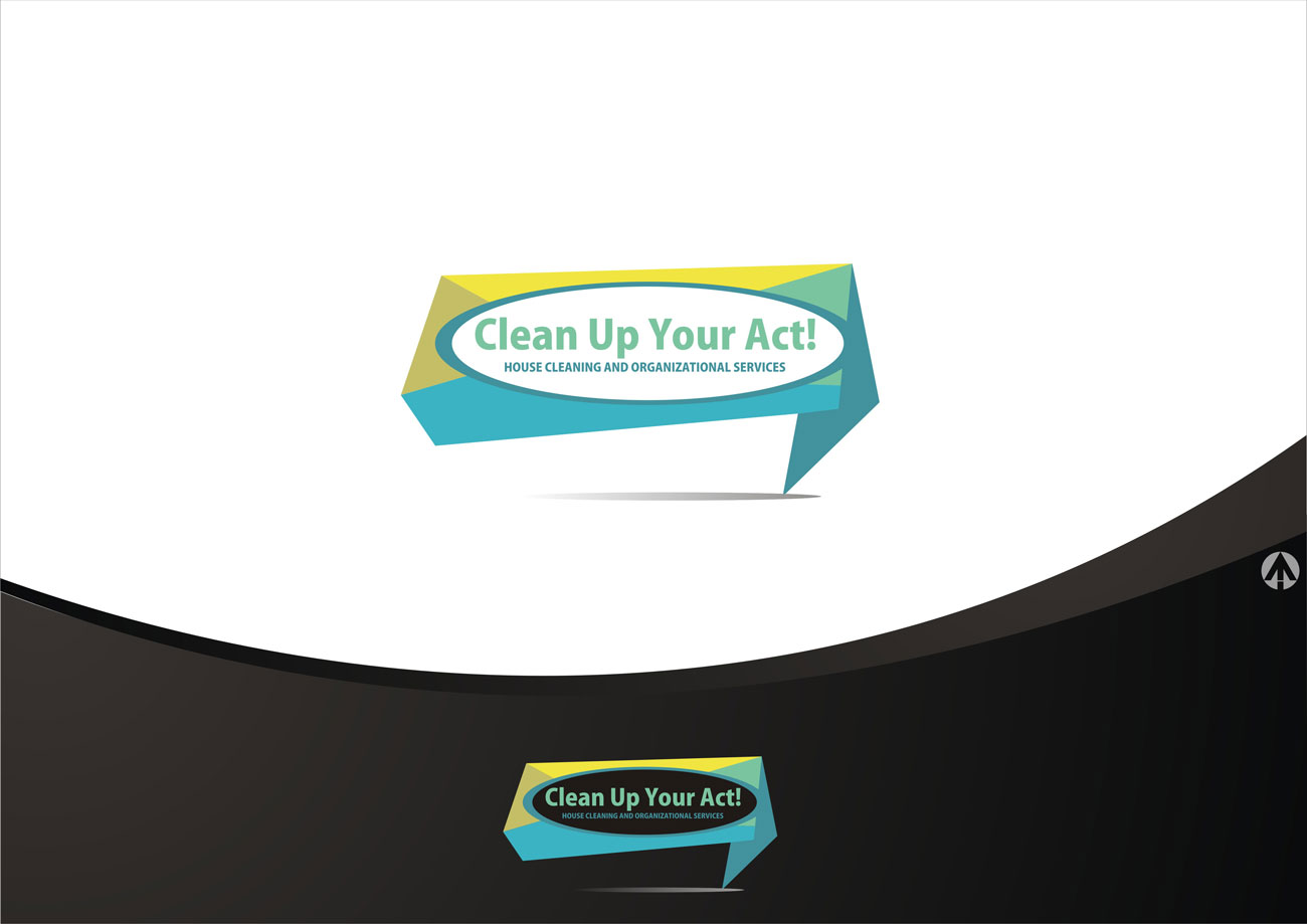 Playful, Colorful, Small Business Logo Design for Clean Up Your Act ...
